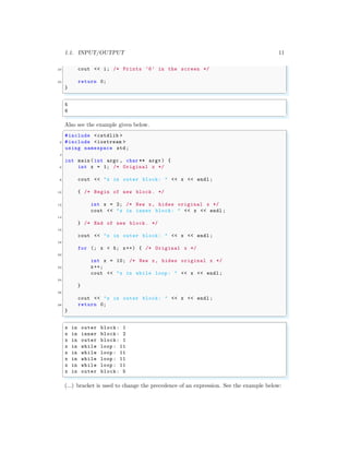 Introduction to c++ (cpp) | PDF