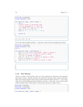 Introduction to c++ (cpp) | PDF