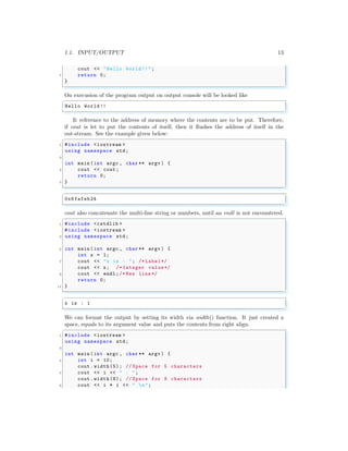 Introduction to c++ (cpp) | PDF