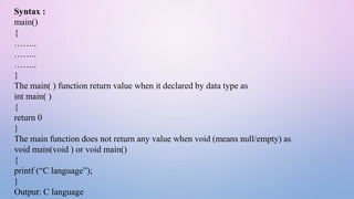 Introduction to C Programming Language.pptx