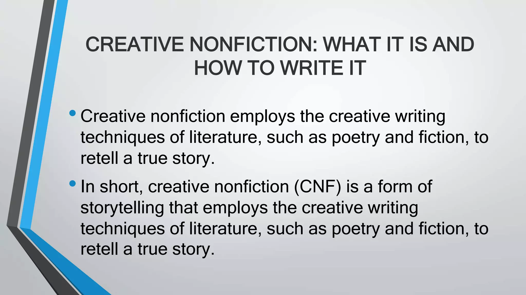 INTRODUCTION TO CREATIVE NON FICTION.pptx