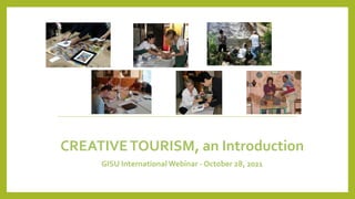 Introduction to Creative Tourism | PDF