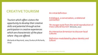 Introduction to Creative Tourism | PDF