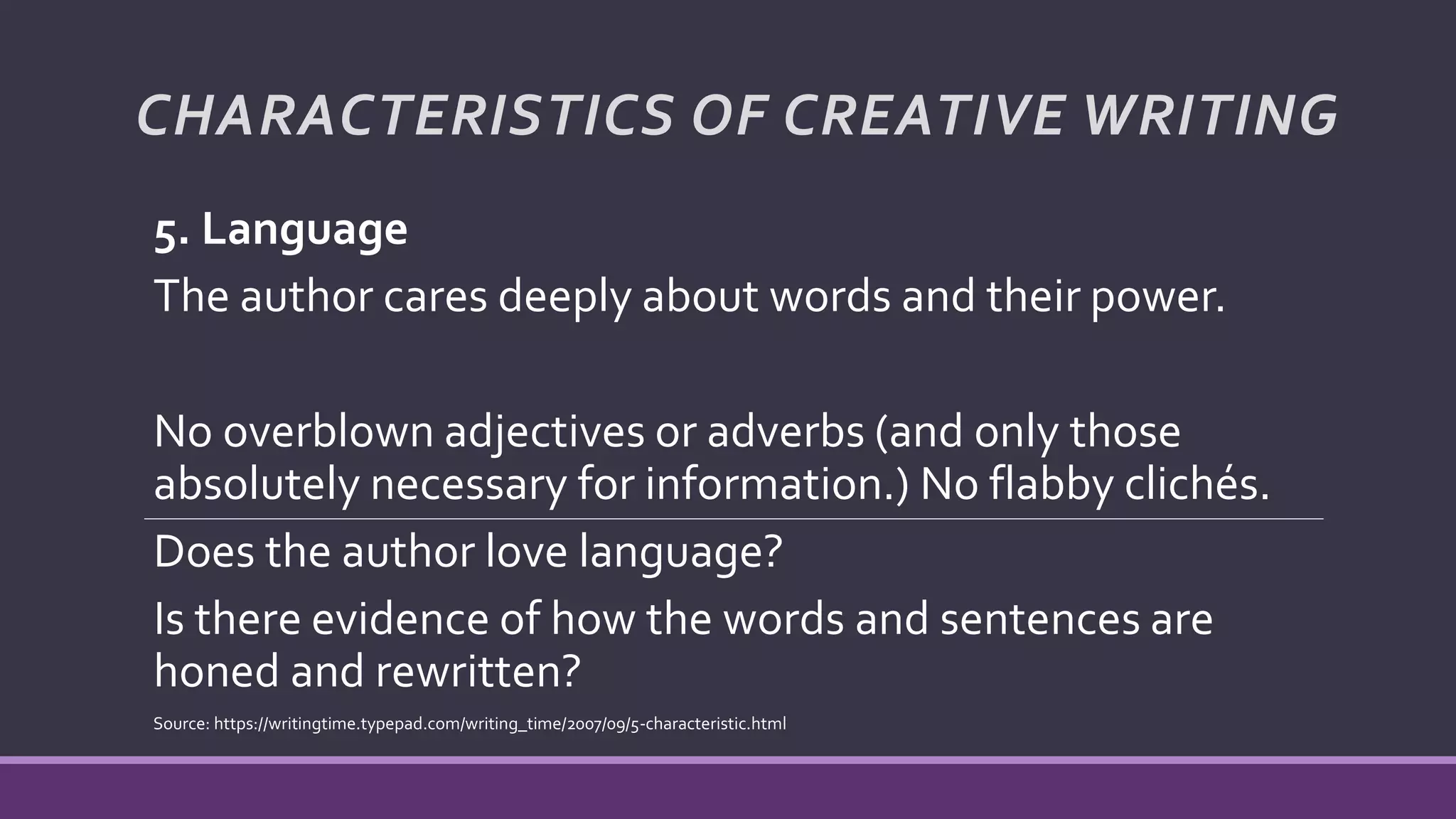 Introduction to Creative Writing | PDF