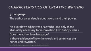 Introduction to Creative Writing | PDF