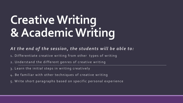 Introduction to Creative Writing | PDF