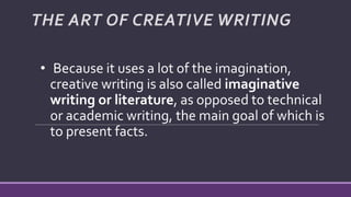 Introduction to Creative Writing | PDF