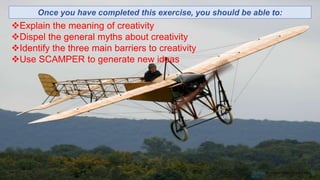 Introduction to creativity | PPTX