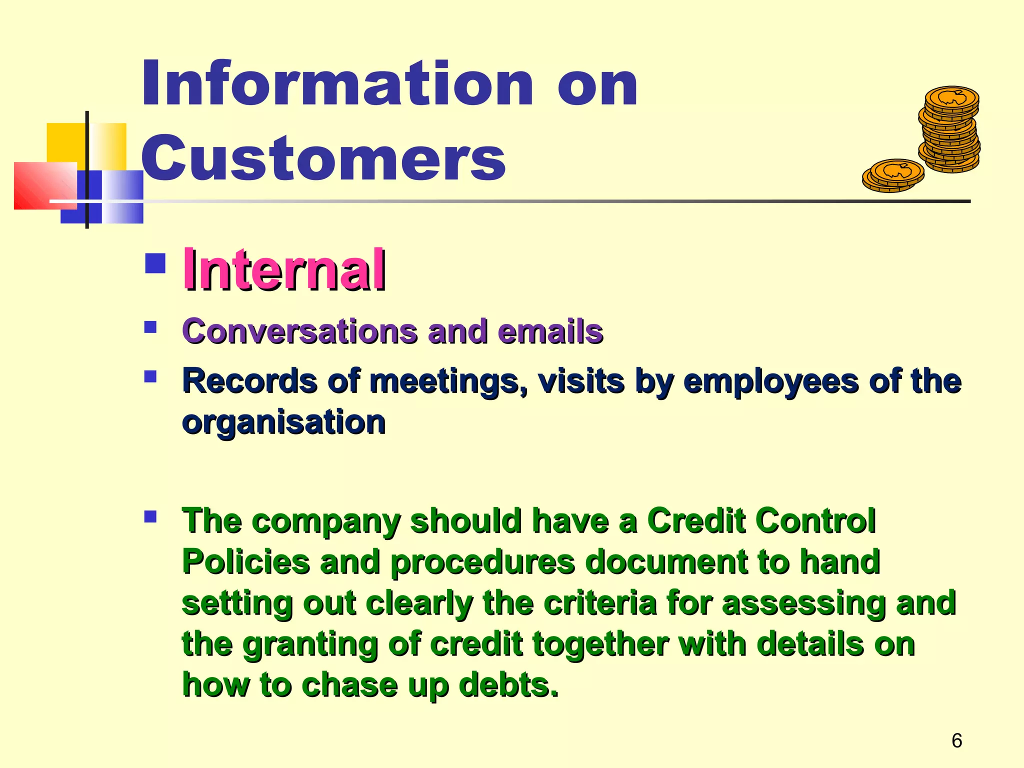 Introduction to credit control | PPT