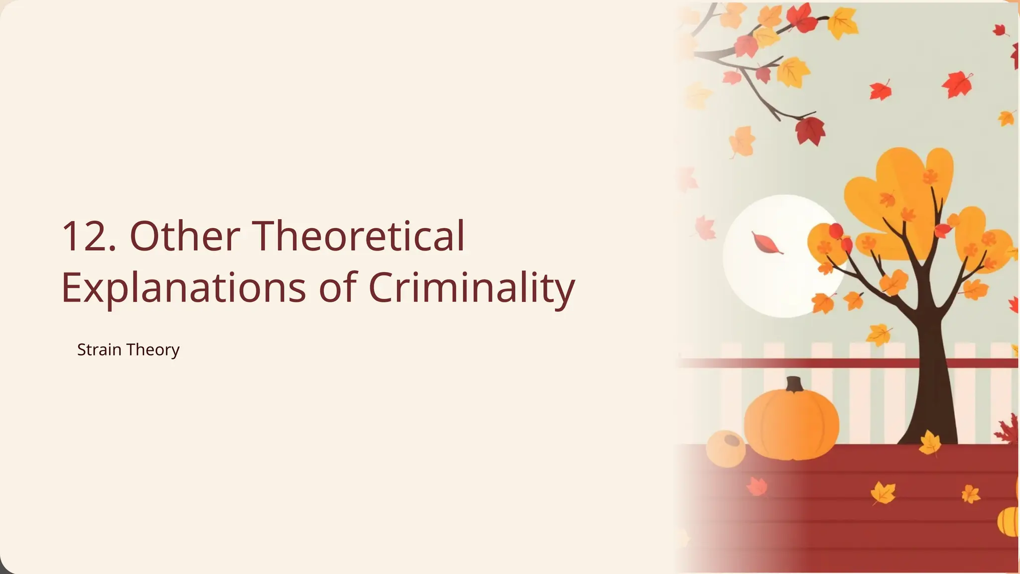 Introduction to Criminology for criminology | PPT