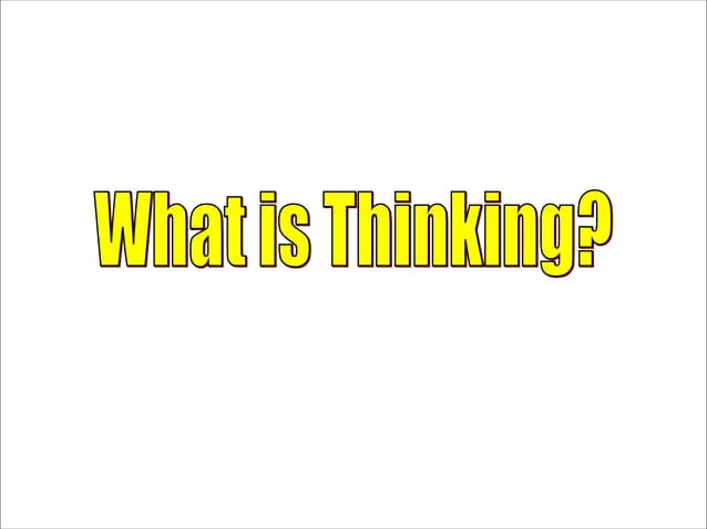 Introduction To Critical Thinking | PPT