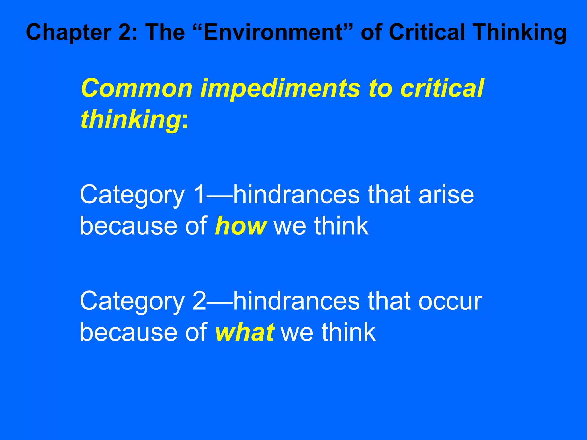 introduction to critical thinking.ppt