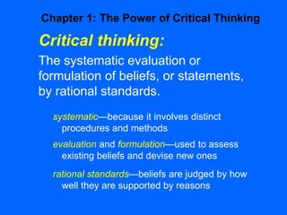 introduction to critical thinking.ppt