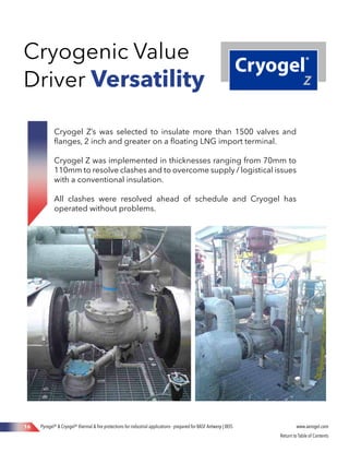 Introduction to Cryogel - Focus on Cryogenic Valves and Flanges - BASF ...
