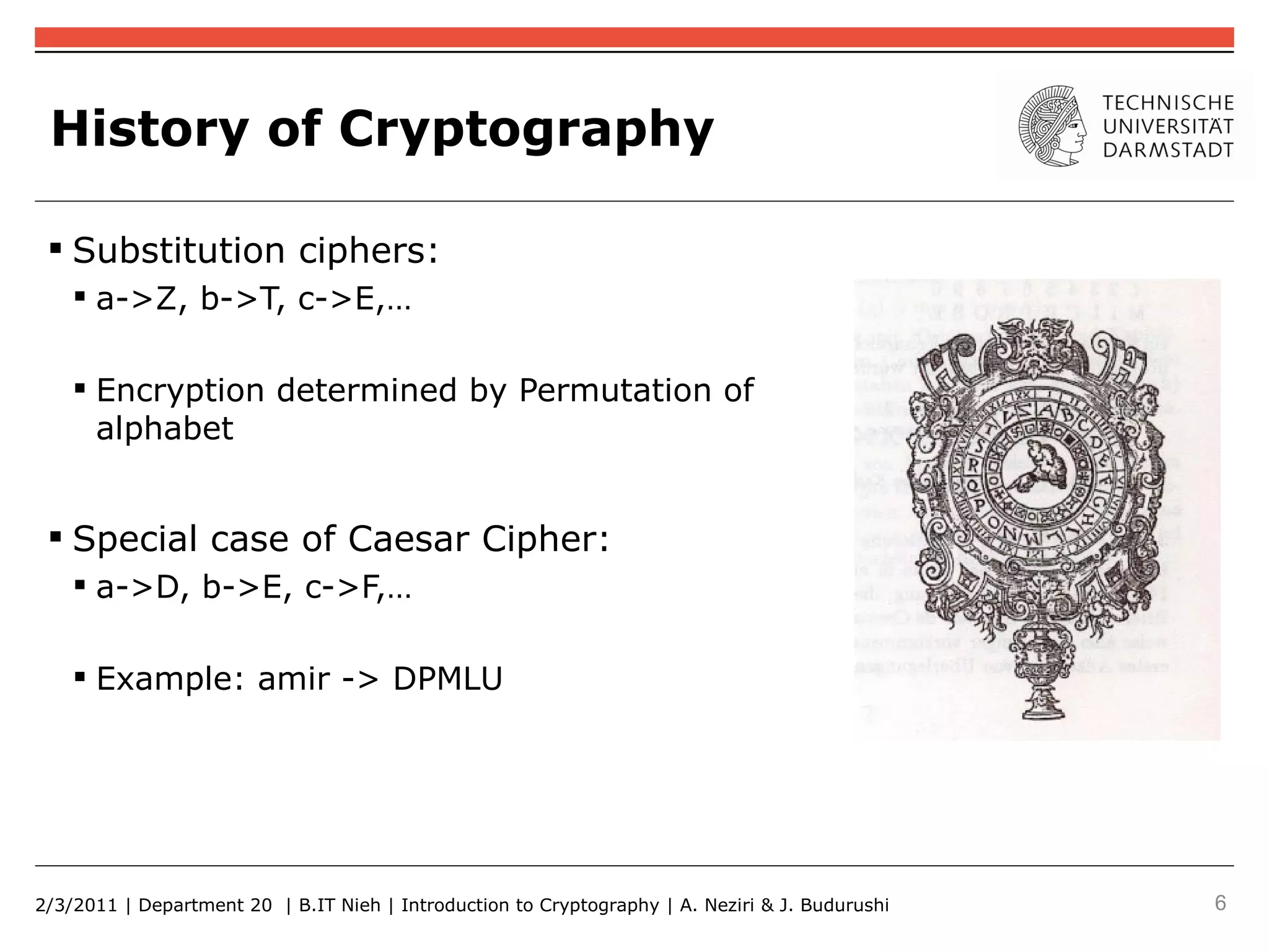 Introduction to cryptography | PDF