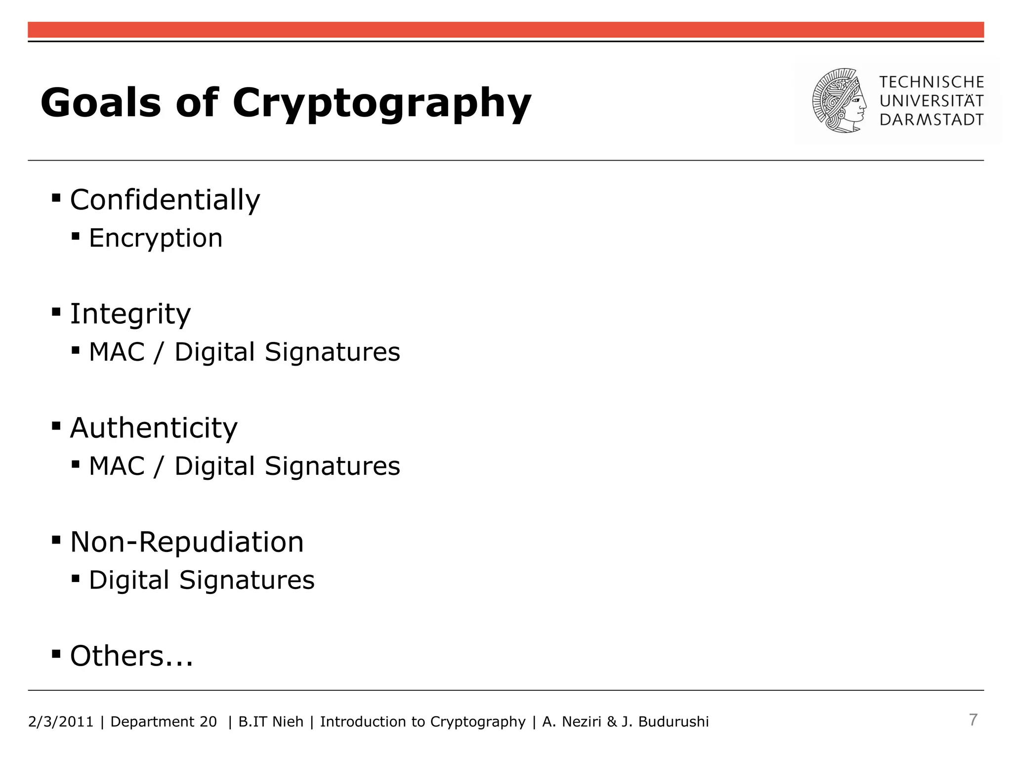 Introduction to cryptography | PDF