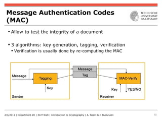 Introduction to cryptography | PDF