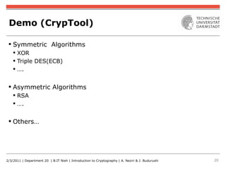 Introduction to cryptography | PDF