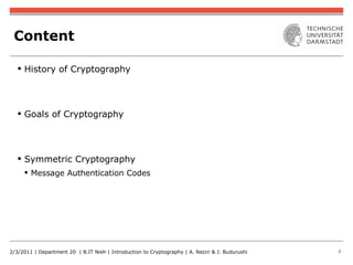 Introduction to cryptography | PDF