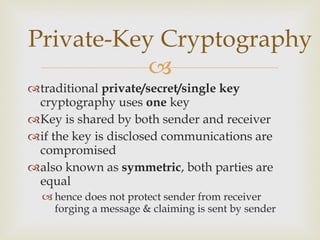 Introduction to cryptography | PPT