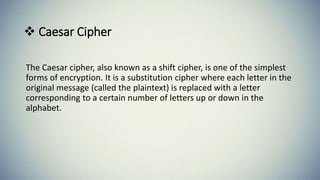 Introduction to Cryptography | PPTX