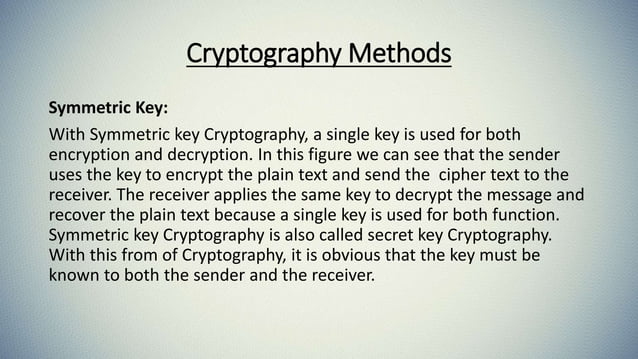 Introduction to Cryptography | PPTX