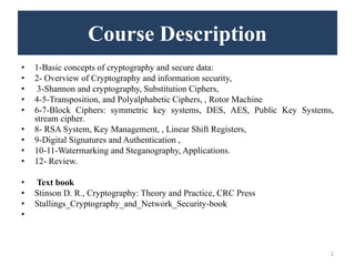 Introduction to cryptography part1-final | PPTX