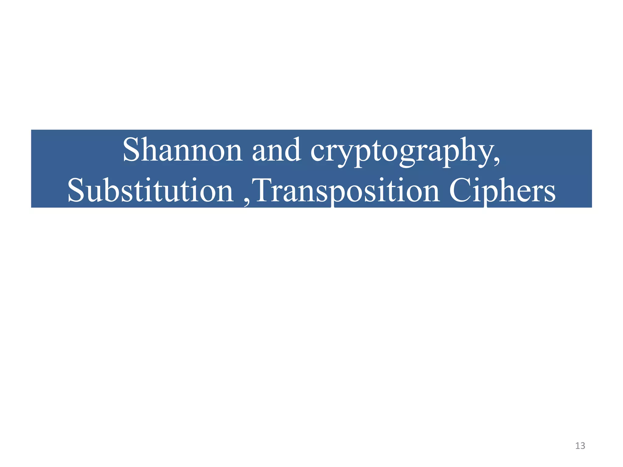 Introduction to cryptography part2-final | PPTX | Computer Networking | Computing