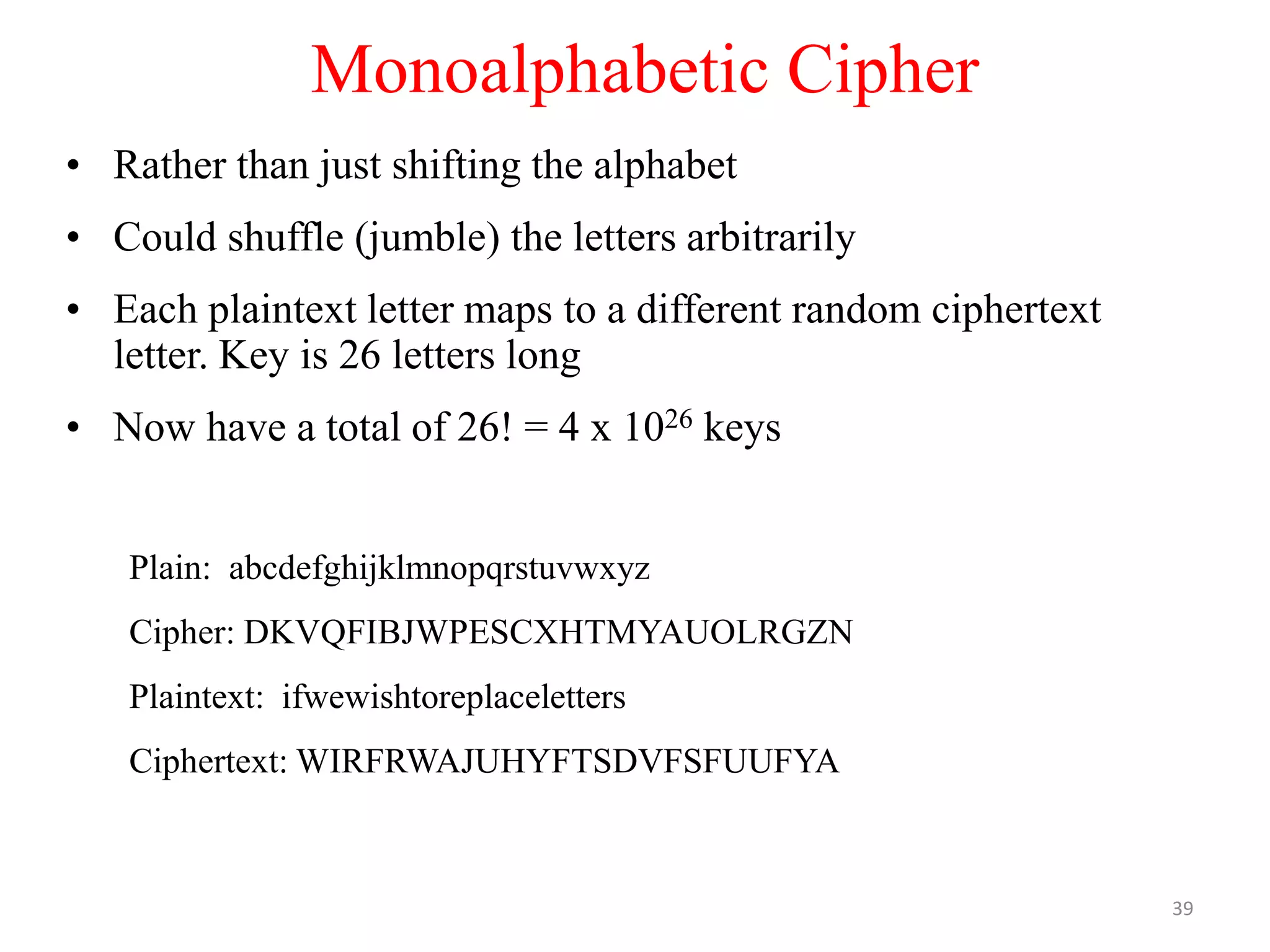 Introduction to cryptography part2-final | PPTX | Computer Networking ...