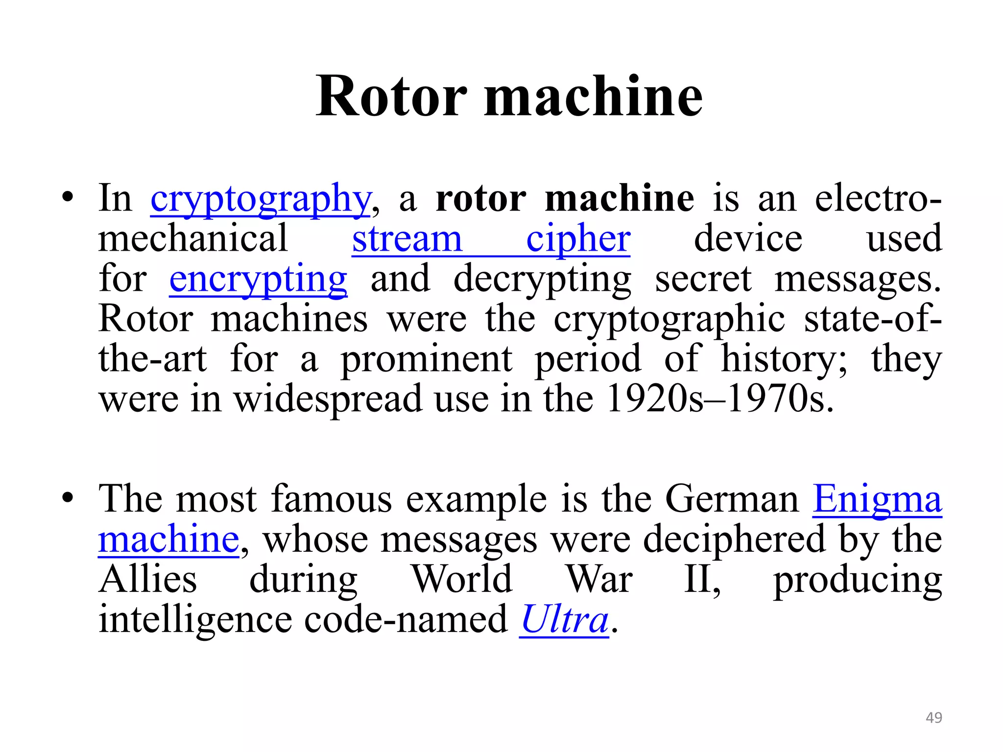 Introduction to cryptography part2-final | PPTX | Computer Networking | Computing
