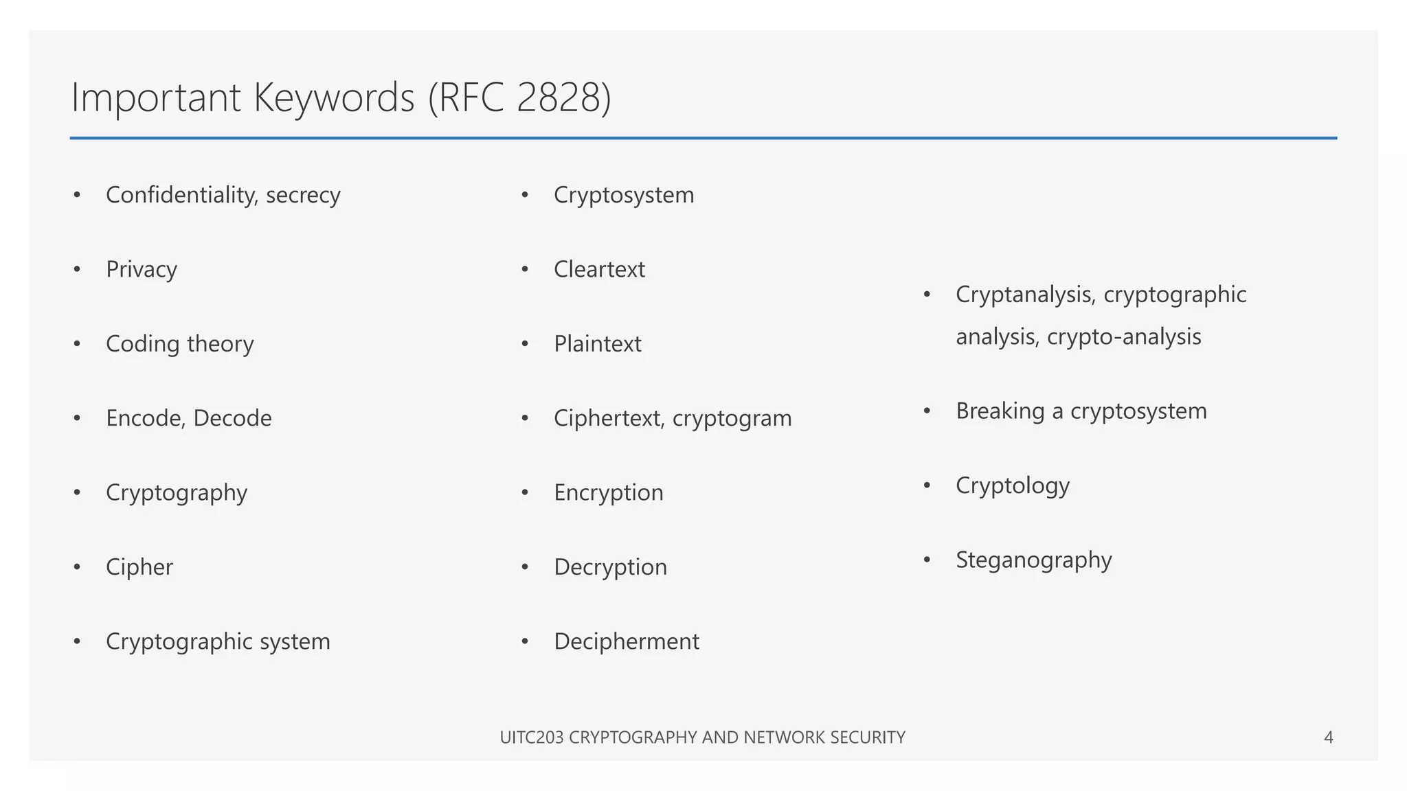 Introduction to Cryptography | PPTX