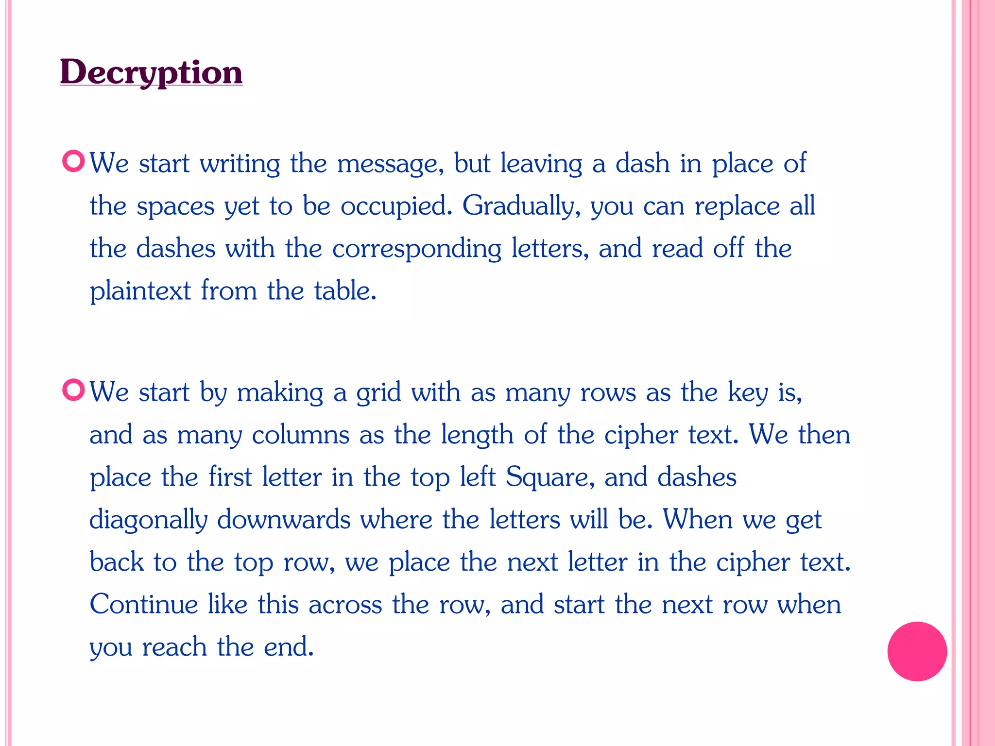 Introduction to cryptography and types of ciphers | PPTX