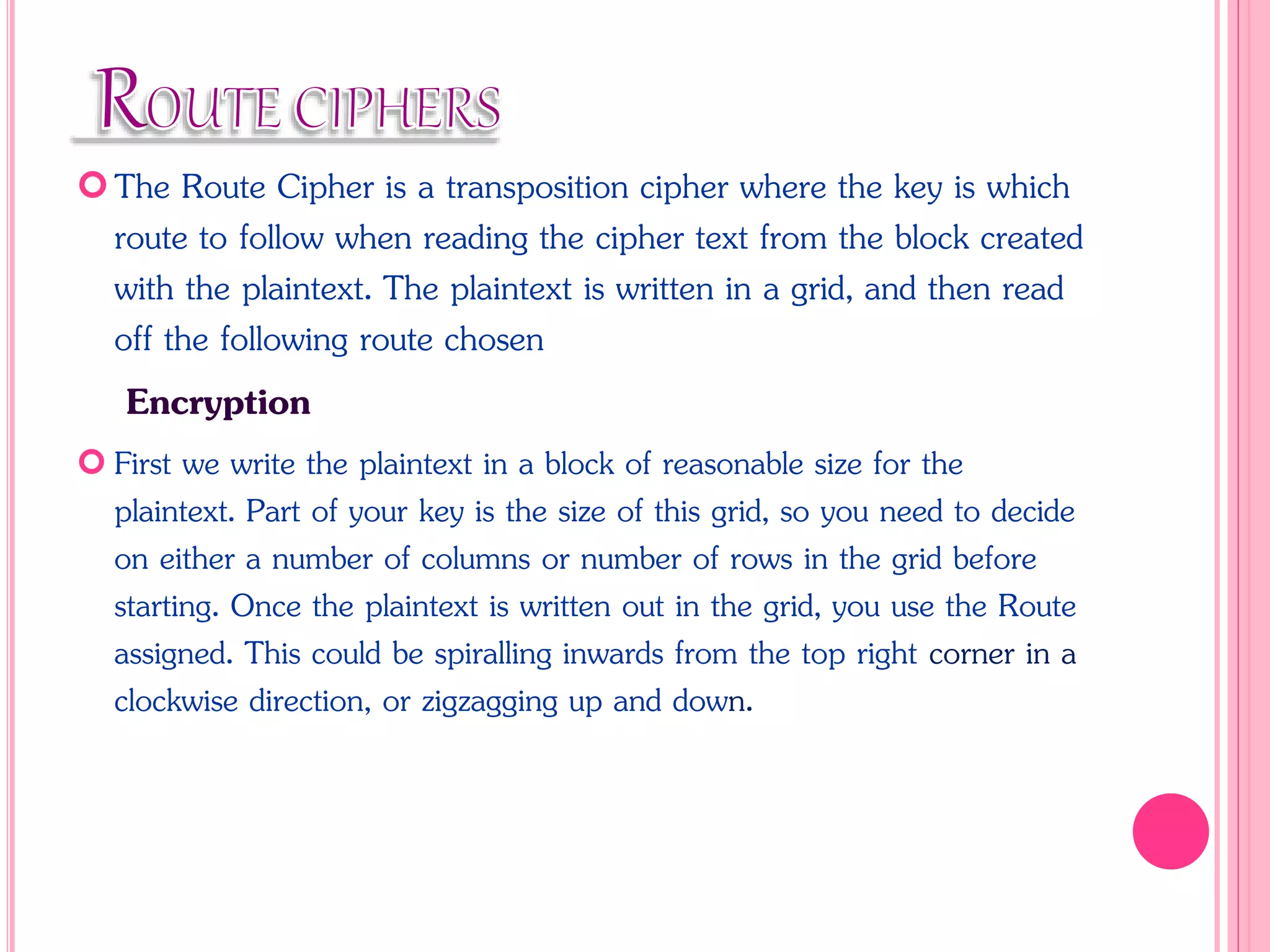 Introduction to cryptography and types of ciphers | PPTX