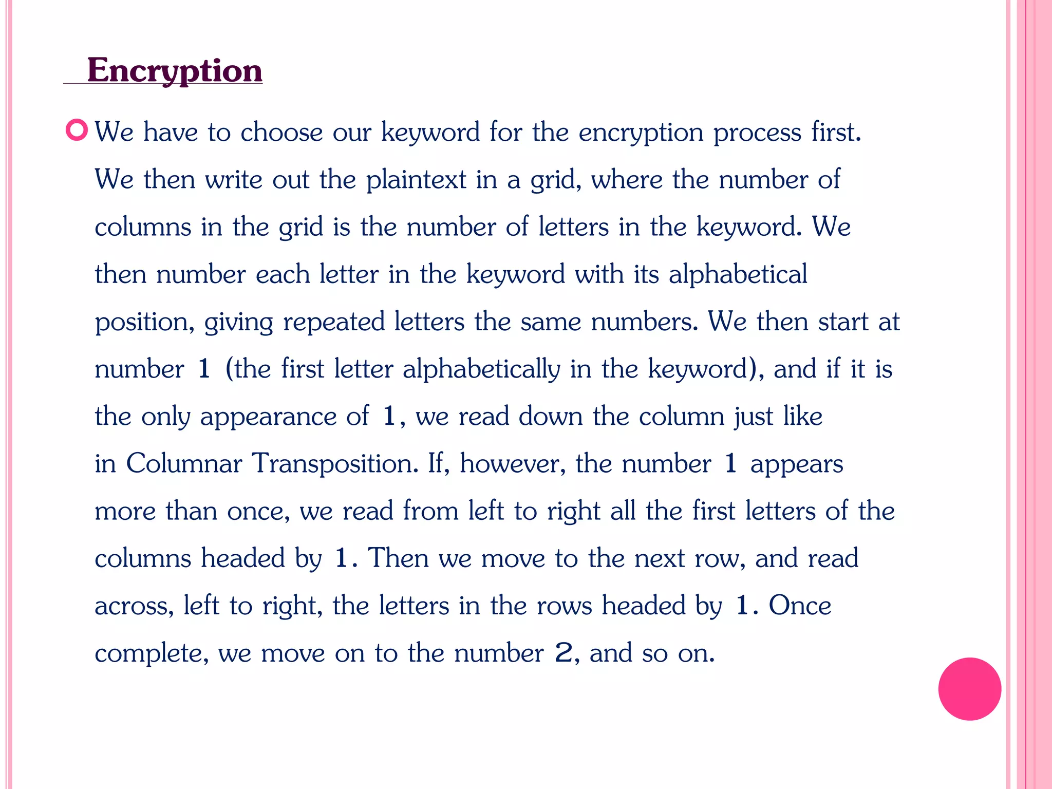 Introduction to cryptography and types of ciphers | PPTX