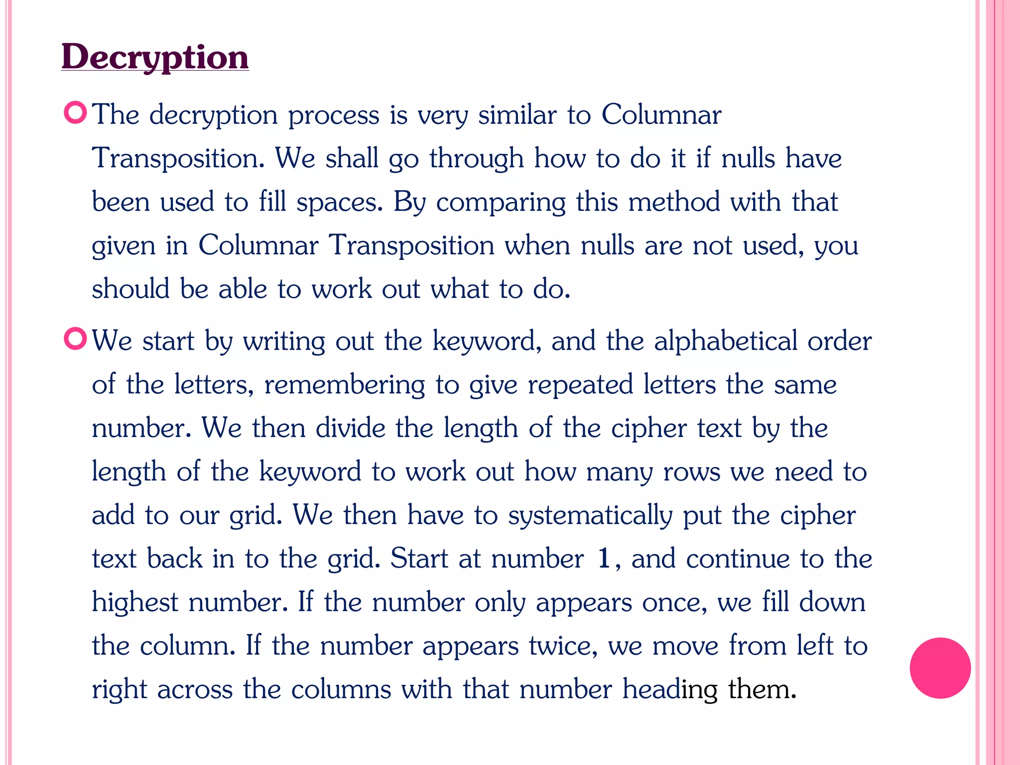 Introduction to cryptography and types of ciphers | PPTX