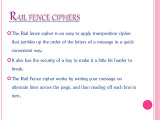 Introduction to cryptography and types of ciphers | PPTX