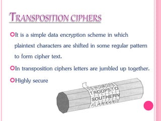 Introduction to cryptography and types of ciphers | PPTX