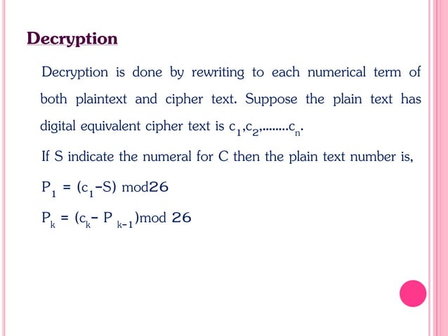 Introduction to cryptography and types of ciphers | PPTX | Programming Languages | Computing