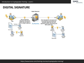 Cryptography Training Level 1 : Tonex Training | PPTX