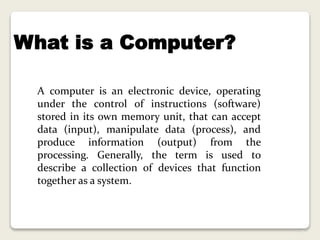 Introduction to Computer Sciences .ppt