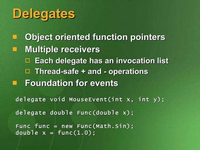 Introduction to CSharp | PPS | Programming Languages | Computing