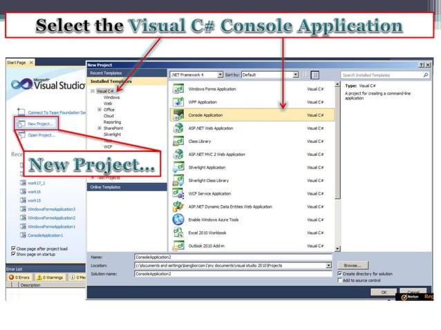 Introduction to c sharp | PPTX | Programming Languages | Computing