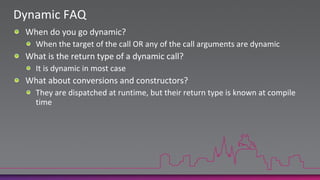 Introduction to c sharp 4.0 and dynamic | PPT