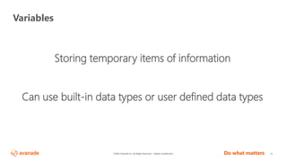 Introduction to C# | PPTX | Programming Languages | Computing