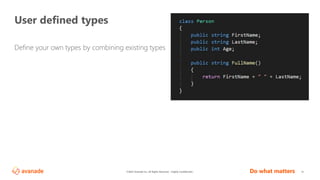 Introduction to C# | PPTX | Programming Languages | Computing