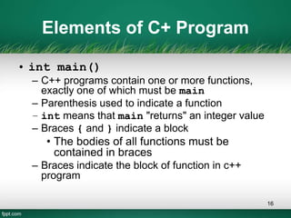 Introduction to C Language (By: Shujaat Abbas) | PPT