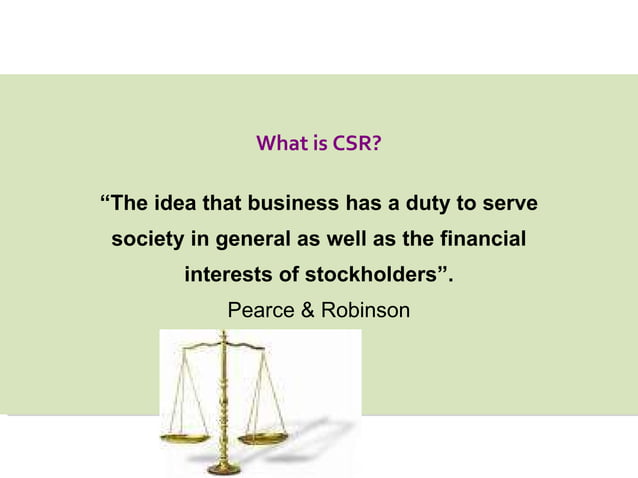 Introduction to csr | PPT