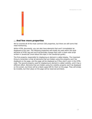 Introduction to css | PDF | Web Development | Internet