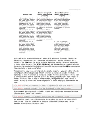Introduction to css | PDF | Web Development | Internet