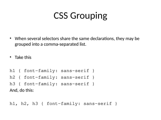 Introduction To Csspptx Web For Web Web Ppt 7999